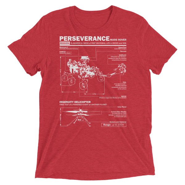 Perseverance Mars Rover and Ingenuity Helicopter | NASA tee shirt ...